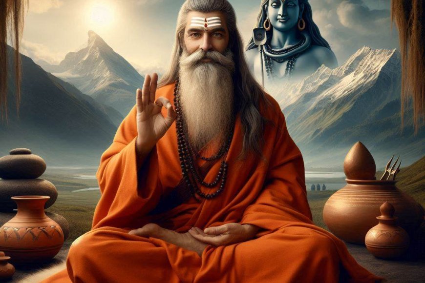 Durvasa: Lord Shiva’s Incarnation and Test of Devotion - Bali Padma Bhuwana