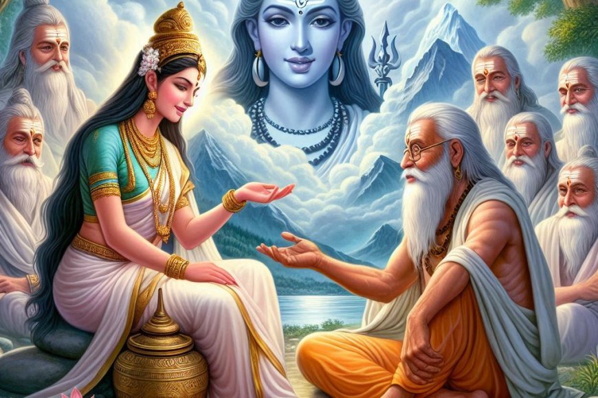 Brahmachari: The Old Brahmin Incarnation of Shiva and Parvati's Test of ...