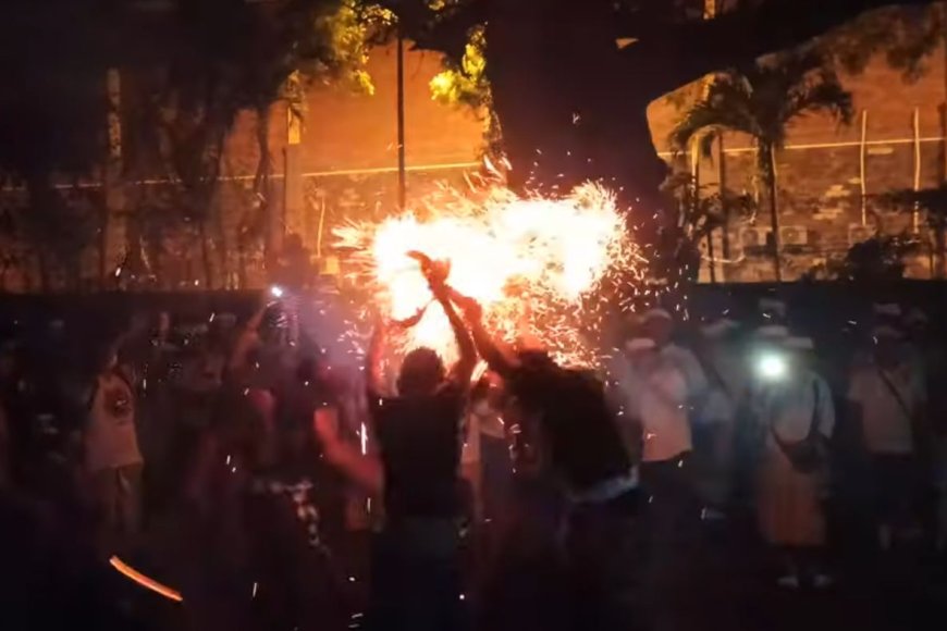 Siat Geni: The Fire War Ritual to Dissolve Negative Elements - Bali ...