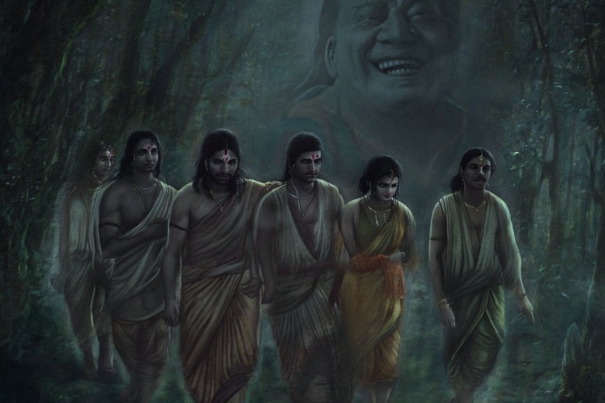 Vana Parva: The exile of the Pandavas - Bali Padma Bhuwana