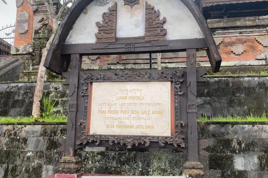 Getting to Know Pura Kahyangan Tiga in Jatiluwih Village: Bali's ...